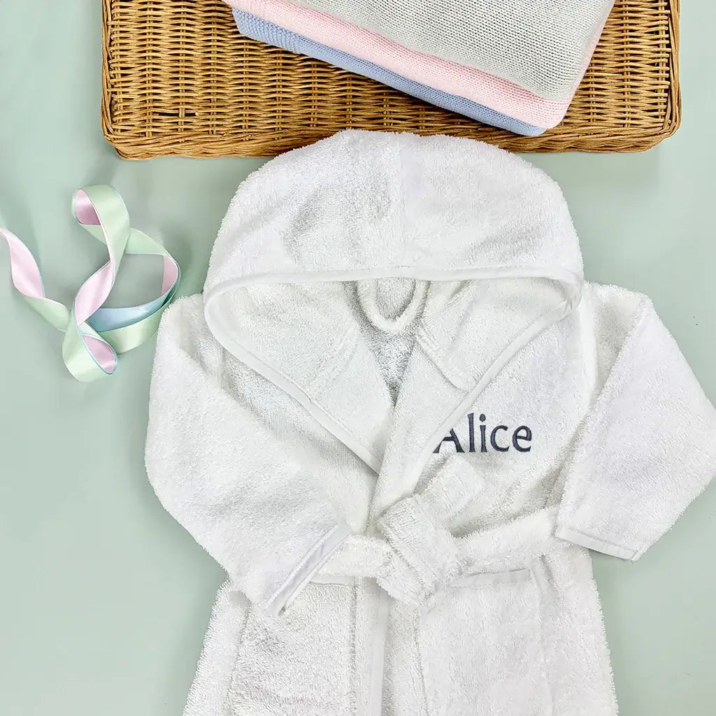 Cozy Hooded Bathrobe | Baby Bathrobes