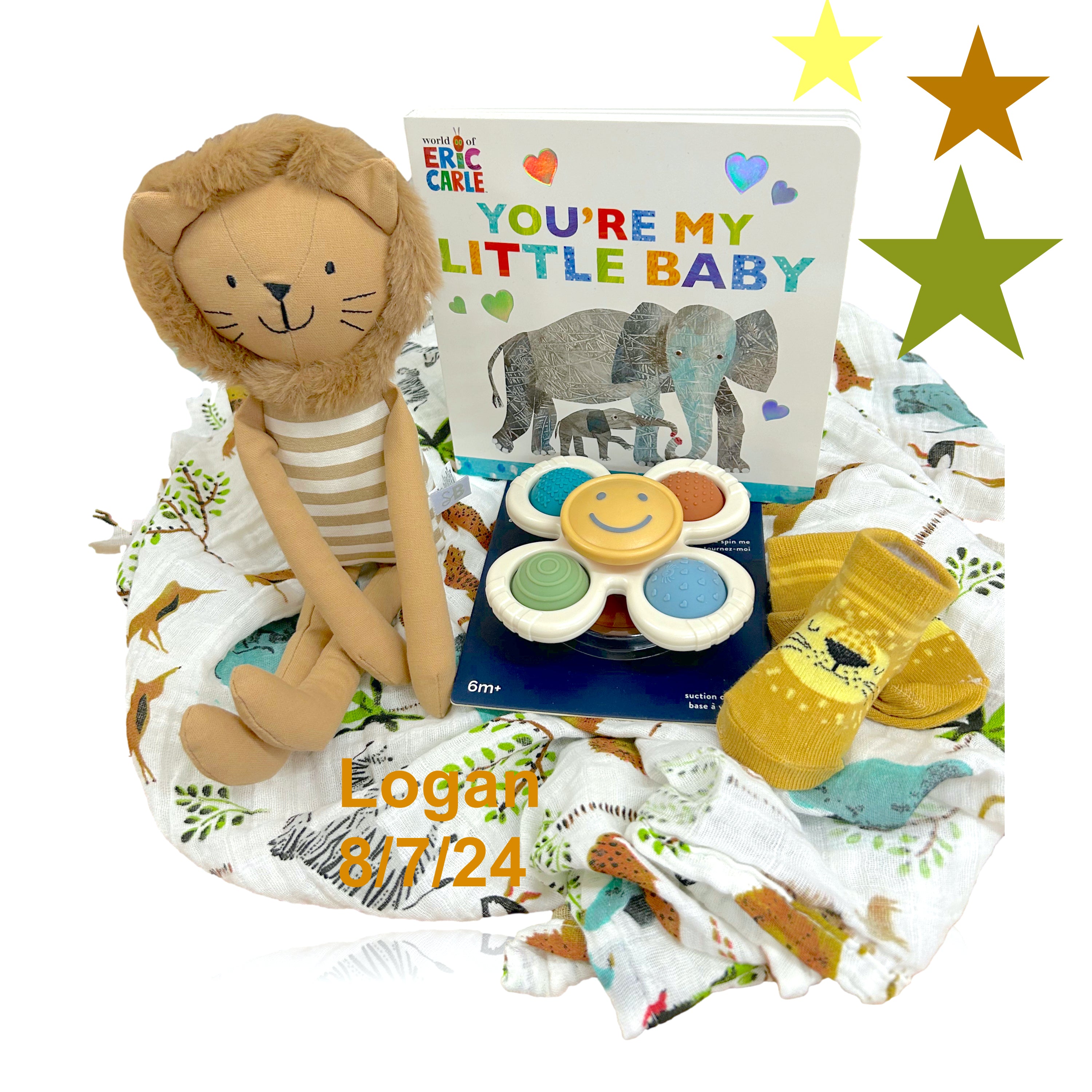 Savannah Safari Baby Gift Box | Stork Baby Gifts – Stork Baby Gift ...