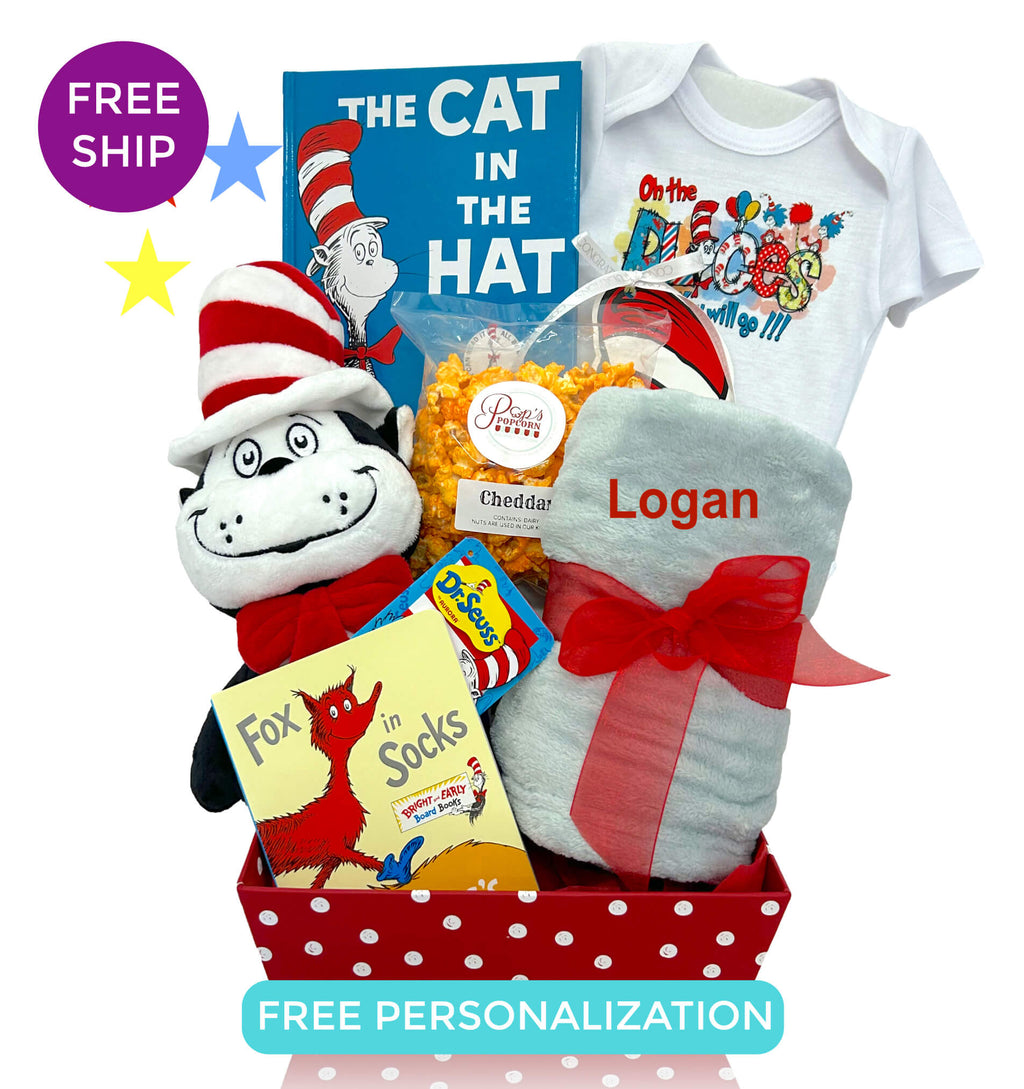 Baby Gift Basket - Baby Girl Baskets – Stork Baby Gift Baskets